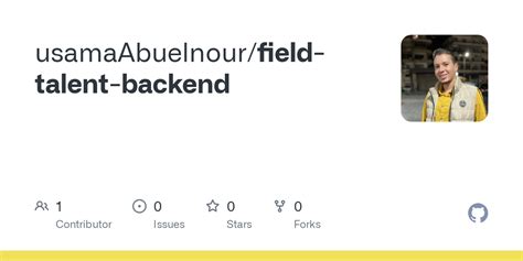 GitHub UsamaAbuelnour Graduation Project Backend