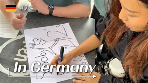 🇩🇪 함부르크 미대생 Vlog Ep2 첫 자취 생활 독일 초기정착 안멜둥거주지등록 장보기 웰컴위크 외국인친구 사귀기 분수쇼 스타벅스