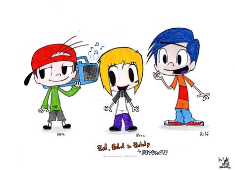 Ed Edd N Eddy Returns Kevin Nazz And Rolf By Denioarts283tm On Deviantart