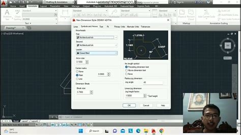 Pengenalan Toolbar Annotation Pada Autocad Youtube
