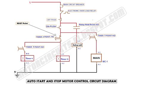 MOTOR CIRCUITS Motor Control Circuit Diagrams