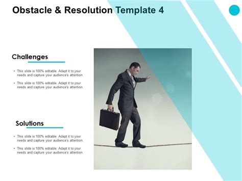 Obstacle And Resolution Marketing Ppt Powerpoint Presentation Styles Slides