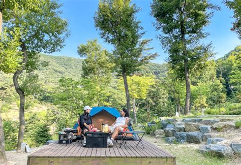공주 캠핑장 숲 속 시원한 여름캠핑 공주산림휴양마을 네이버 블로그