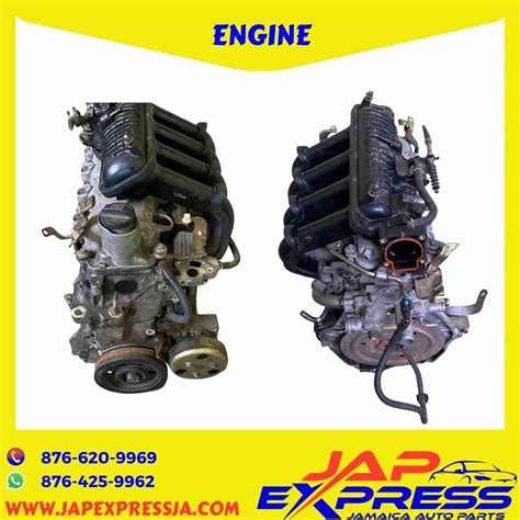 L13a 1 3l Engine For Honda Fit Civic City 2006 2012 New Shape Jamaica Auto Parts Express