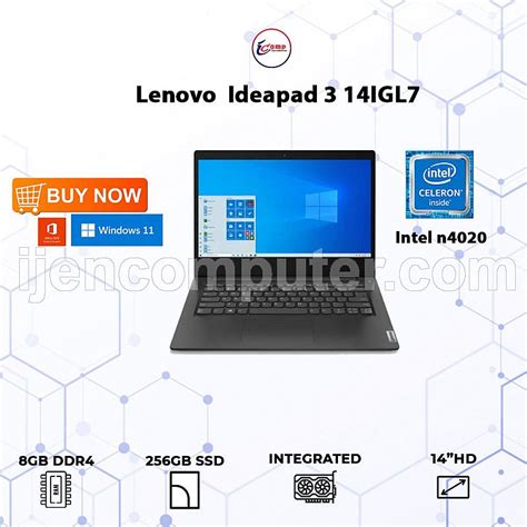 Notebook Lenovo Intel Atom Celeron Pentium Series Lenovo Ideapad Igl Toko