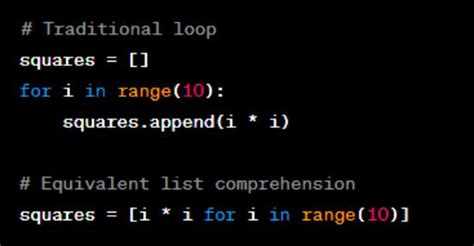 Mohammad Makarati On Linkedin 🔍💡 Python Tip Unleashing The Power Of List Comprehensions 💡🔍 Hey