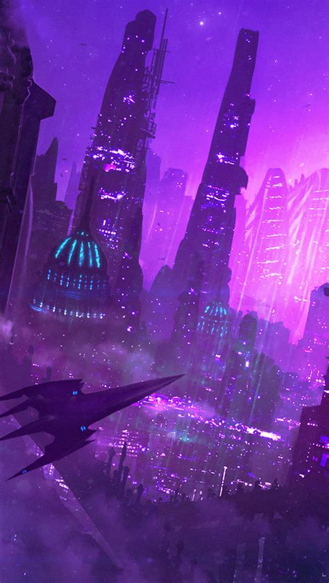 640x1136 Aliens City Iphone 55c5sse Ipod Touch Hd 4k Wallpapers