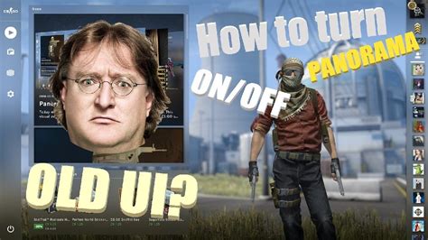 CS GO How To Turn ON OFF Panorama UI Updated Version YouTube