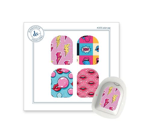 Omnipod Pod Stickers Omnipod Decals Diabetes Device Skins Type 1