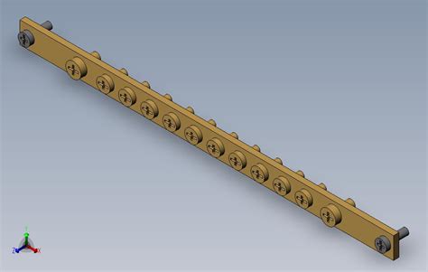 表面外壳接地 中性铜母线 SOLIDWORKS 2009 模型图纸下载 懒石网