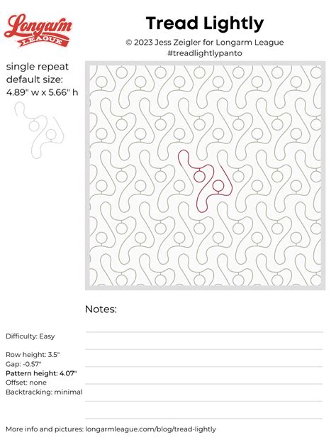 Tread Lightly Modern Digital Quilting Design On A Vintage Quilt