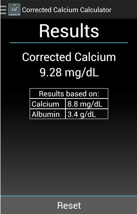 Corrected Calcium Equation Tessshebaylo