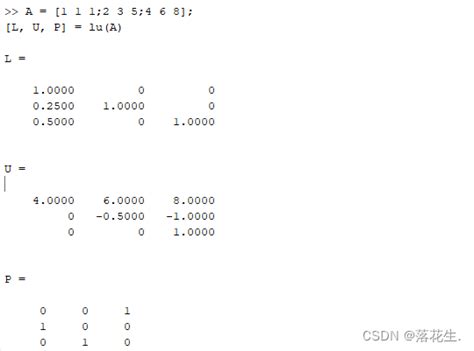 学习matlab线性系统与线性方程matlab用克拉默法则解线性方程组如何在命令行运行 Csdn博客