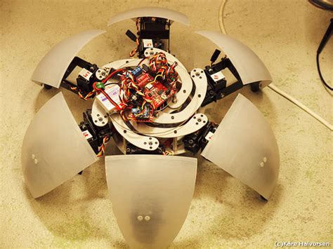 MorpHex Hexapod Robot Gets Some New Moves Video