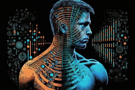 Premium Ai Image Genetic Programmer Creating Program That Will Solve Complex Problem