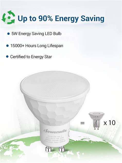 Londonspot ნათურა Led 15 000 საათი მუშობის ხანგრძლივობა ეკომეგობრული თბილი თეთრი ნათებით 6