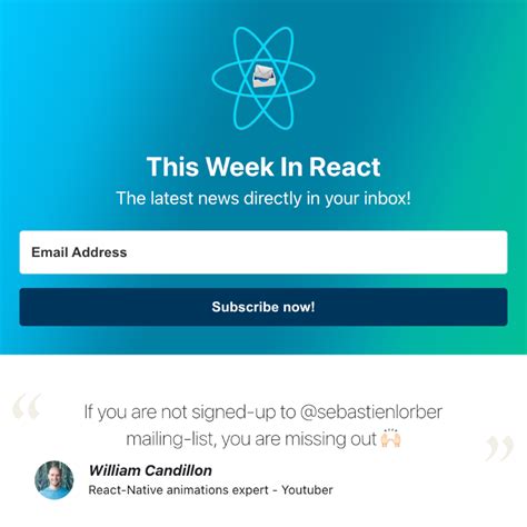 Sebastien Lorber • ⚛️ 📨 On Twitter 🧵 This Week In React 👉 Usestate Hell 👉