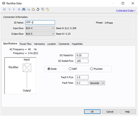 Rectifier Data