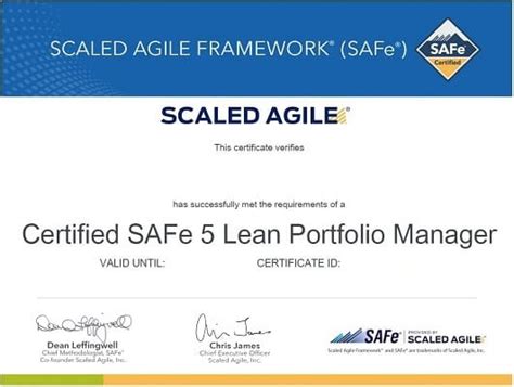Safe Lpm Training Safe Lean Portfolio Management Certification Agilefever