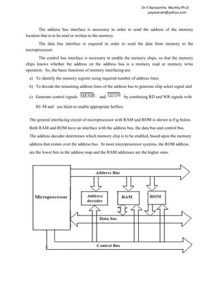 Interfacing Of Data Converters Io Devices PDF