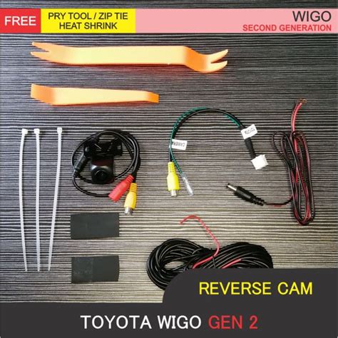 Toyota Wigo Reverse Camera Diy Kit 2017 To 2024 Lazada Ph