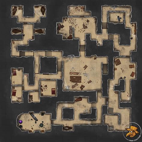 Haunted House Dungeon 25x25 Rdndmaps