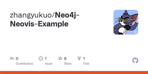 github zhangyukuo neo4j neovis example