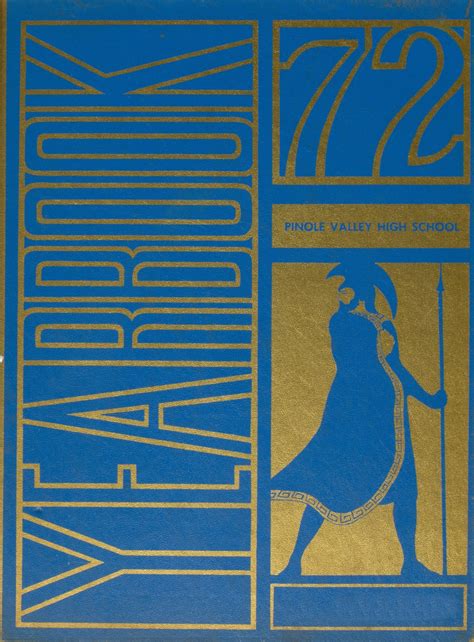 1972 Yearbook From Pinole Valley High School From Pinole California