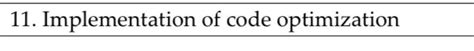 solved 11 implementation of code optimization