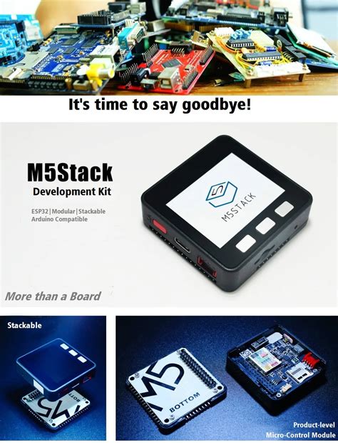 Iot Microcontroller Stackable Stem Development Board M5stack With Wifible Buy Iot Development