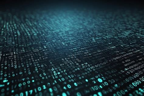 Premium Ai Image Binary Code Background Abstract Technology Digital