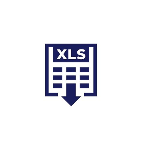 Premium Vector Xls Icon Download Document Vector