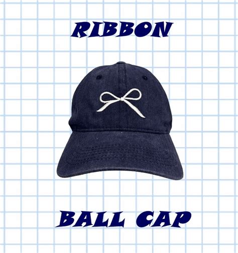 🐈‍⬛리본블루볼캡🐈‍⬛얼굴작아보이는 데일리 레터링 Y2k 발레코어 데님 핑크 컬러소두볼캡 캡모자 야구모자 데일리모자 에이블리