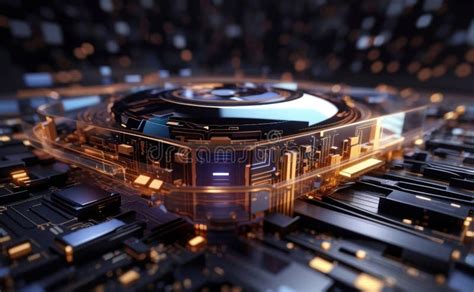 Security And Cyber Security Firewall Generative Ai Illustration Stock Illustration