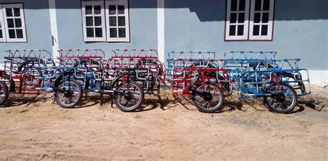 ซาเล้ง พ่วงข้าง โช้คไหม่ ล้อขึ้นซี่ไหม่ ยางเปอร์เซ็นคัดคุณภาพ ขนาด 110 60 40 ฟรีอุปกรณ์ติดตั้ง