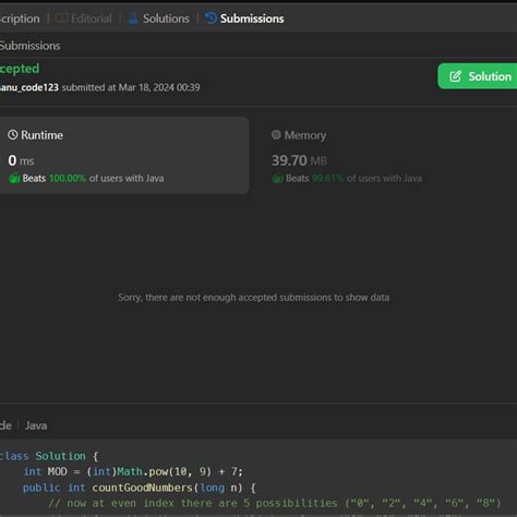 Anubhav Garg On Linkedin Leetcode Dsa Javaprogramming 50daysofcode Learningeveryday Recursion