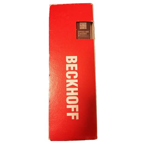 New In Stock Beckhoff Module Ethercat Box Industrial Housing System Epp1332 0001 Beckhoff