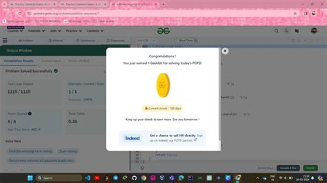 Neha Kushwaha On Linkedin Linkedin 100days Geeksforgeeks