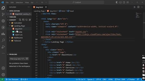 Ashish Chauhan On Linkedin Html Css Webdesign Landingpage Codingjourney Codsoft
