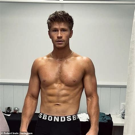 Robert Irwin Send Fans Wild Again As He Shares Shirtless Bts Snaps From