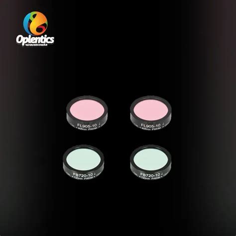 Optical Mounted Nir Soft Coated Bandpass Filters For Diode Laser Lines Uv Filter And Nd Filter