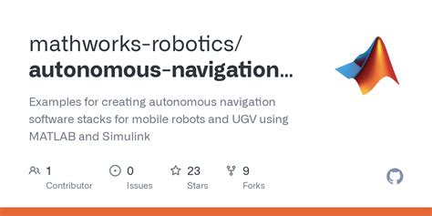 Github Mathworks Roboticsautonomous Navigation Ugv Examples For Creating Autonomous