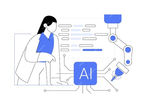 Premium Vector Ai Engineer Abstract Concept Vector Illustration Professional Ai Engineer