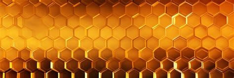 Premium Ai Image Honeycomb Border