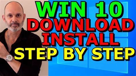 Windows 10 Download And Install Step By Step Youtube