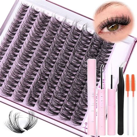 Fluff Lash Extension Kit Wispy Eyelash Extension Kit 10 18mm Natural