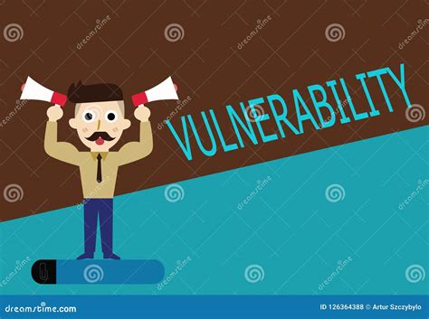 Conceptual Hand Writing Showing Vulnerability Business Photo Text State Of Being Exposed To The