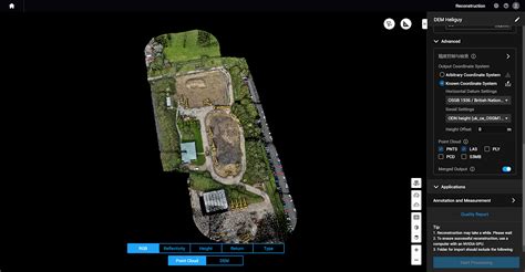 Dji Terra Firmware Update More Precise Point Clouds Generate Drone Lidar Dems And View Cross