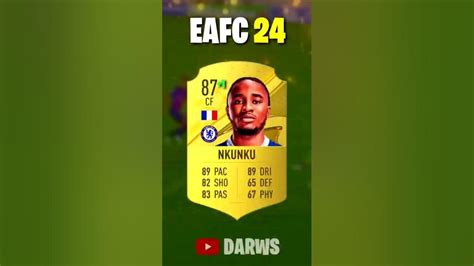 Eafc 24 Highrated Card Nkunku Youtube