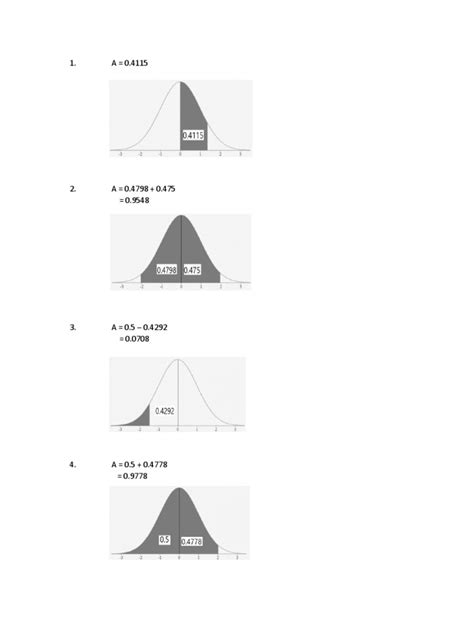 Worksheet Normal Distribution Pdf